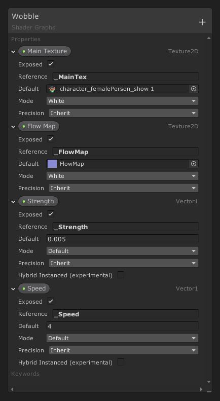 Bytesize Gamedev 2 Sprite Wobble In Shader Graph 2567